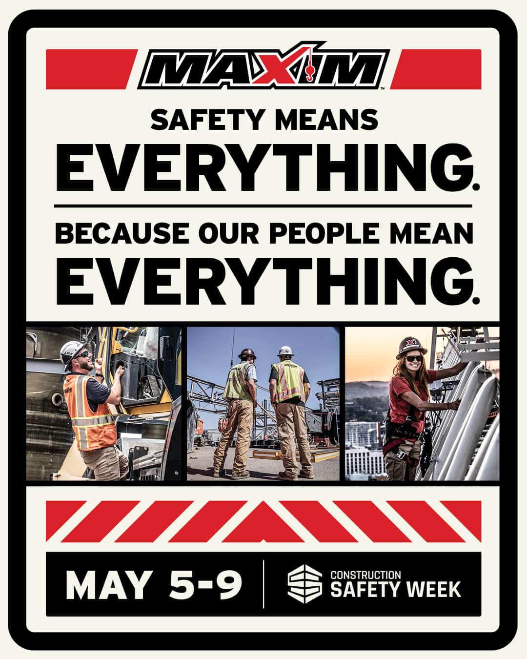 Maxim's Commitment to Safety First