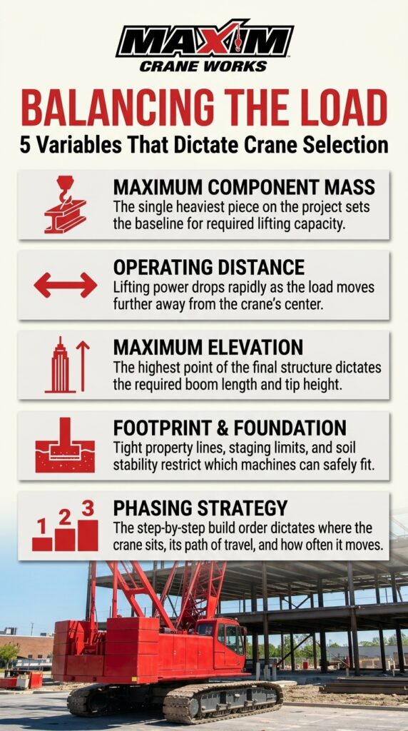 Crane for Steel Erection: How to Choose the Right One